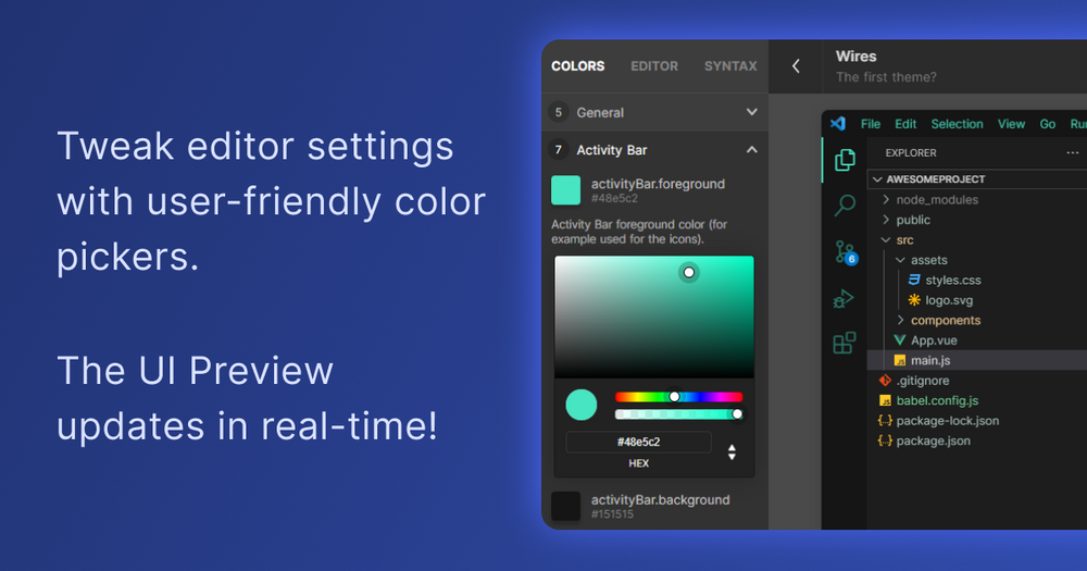 How to make a VS Code theme within minutes!